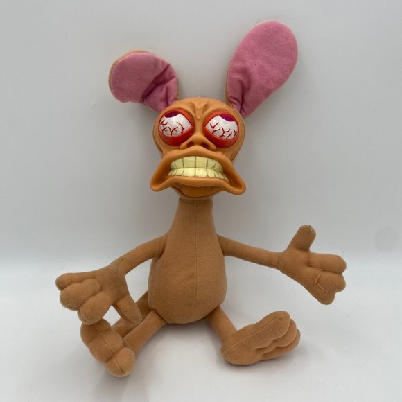 Nickelodeon | Toys | Nickelodeon Ren And Stimpy Plush 992 12 Stuffed ...